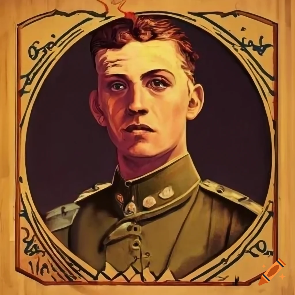 Ww1 propaganda recruitment poster for the us on Craiyon