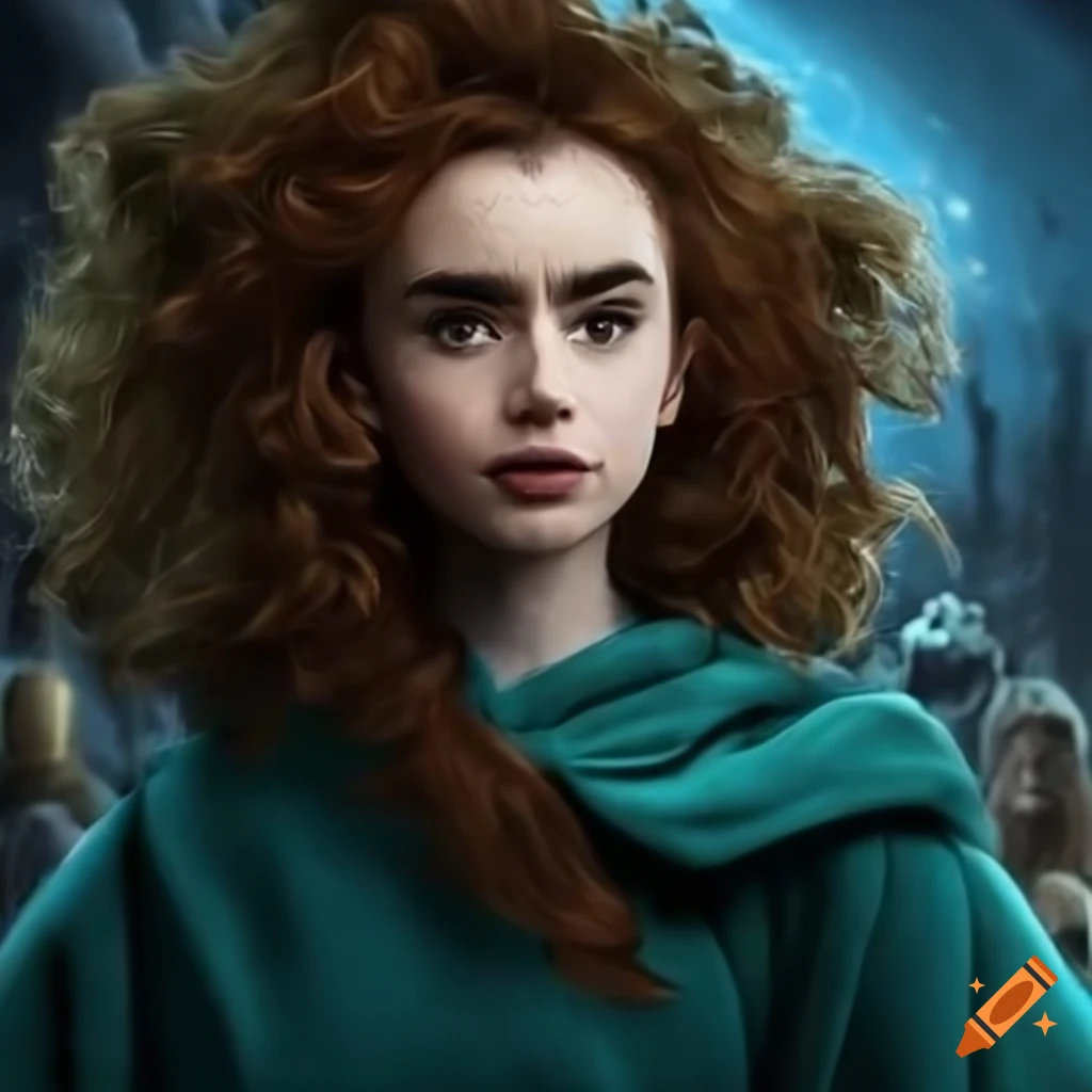 Lily Collins as a rebel princess discovering a hollow earth Eden from a ...