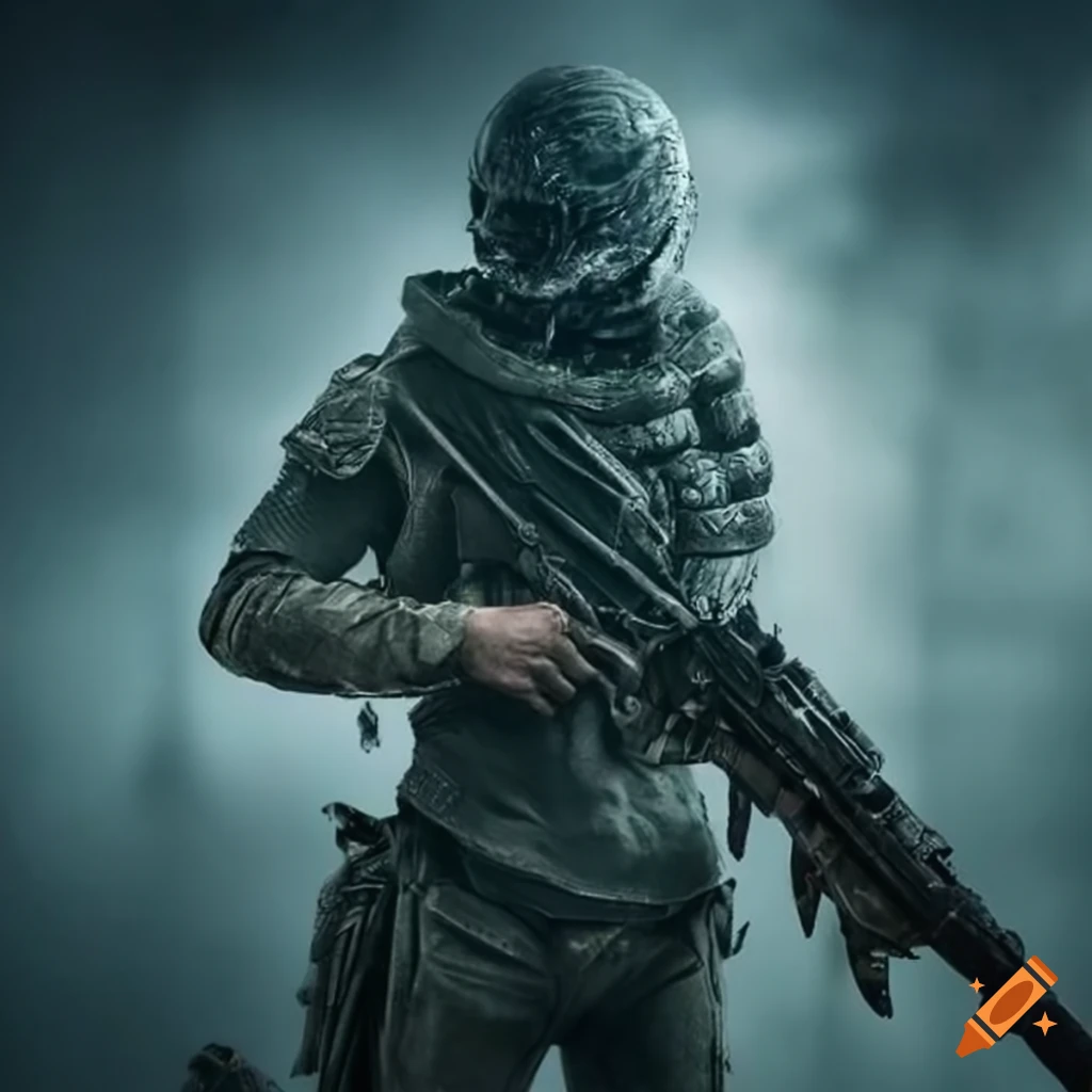 Post-apocalyptic alien fighters on Craiyon