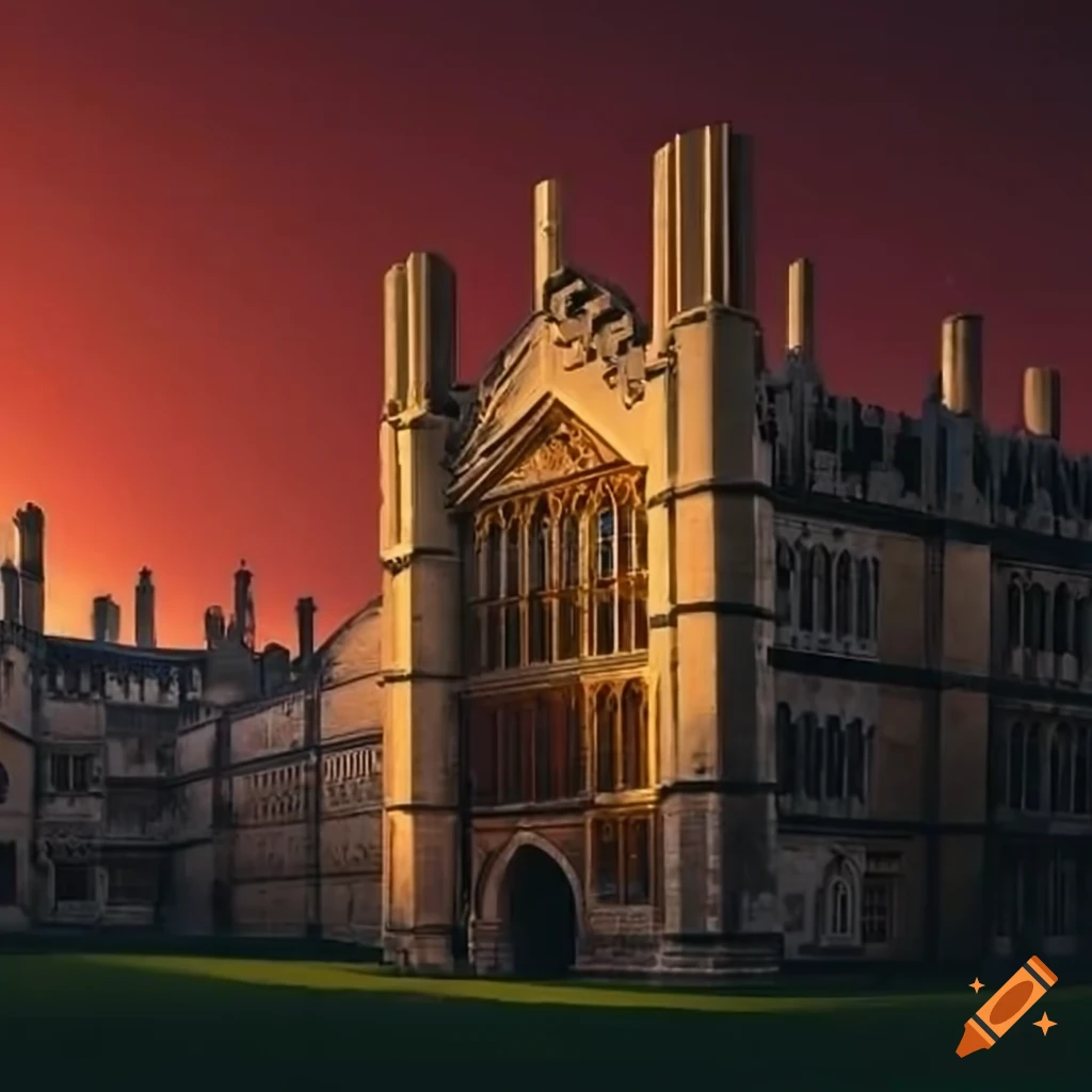 Cambridge themed background on Craiyon