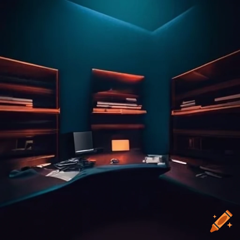 Programmer's room on Craiyon