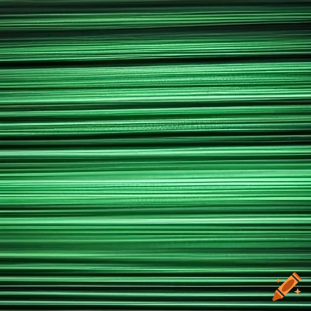 Finely detailed green page edge lines in a realistic style on Craiyon