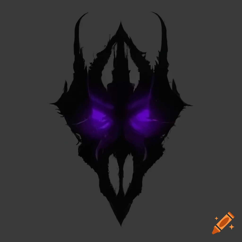 Shadow monarch class logo for dungeons and dragons (dnd) on Craiyon