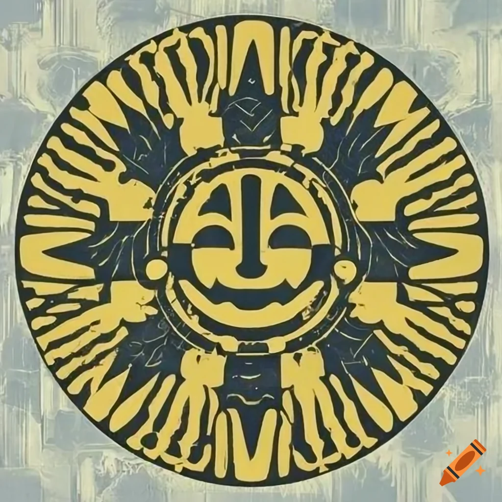 Art deco smiling sun in 2d art style on Craiyon