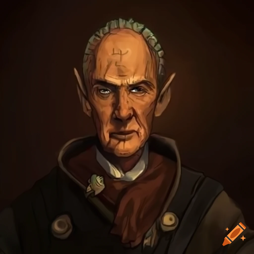 Illustration of kevin mccloud as a dnd character on Craiyon