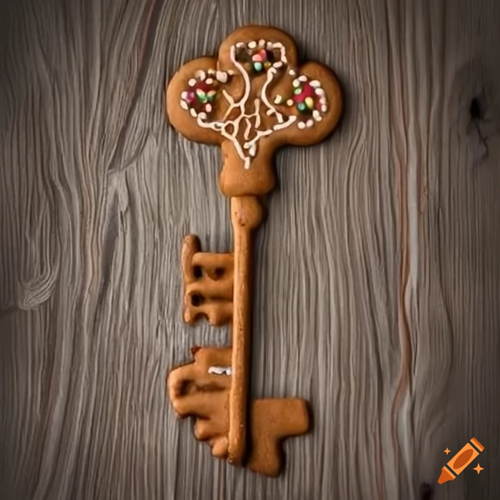 Gingerbread key on Craiyon