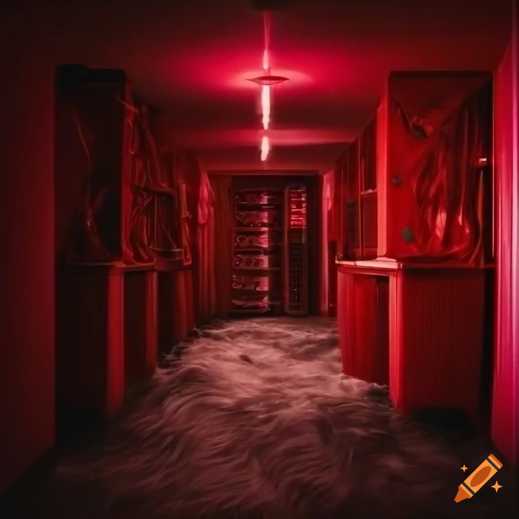 Fluffy furry server room on Craiyon