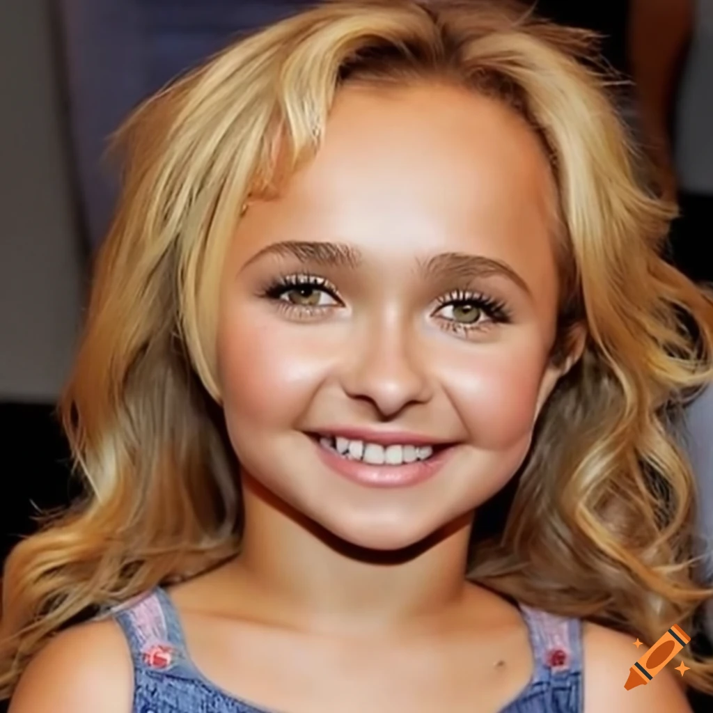 Young hayden panettiere on Craiyon