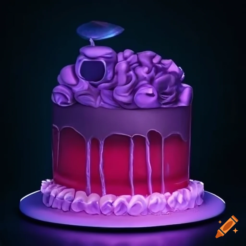 Cyber cake on Craiyon