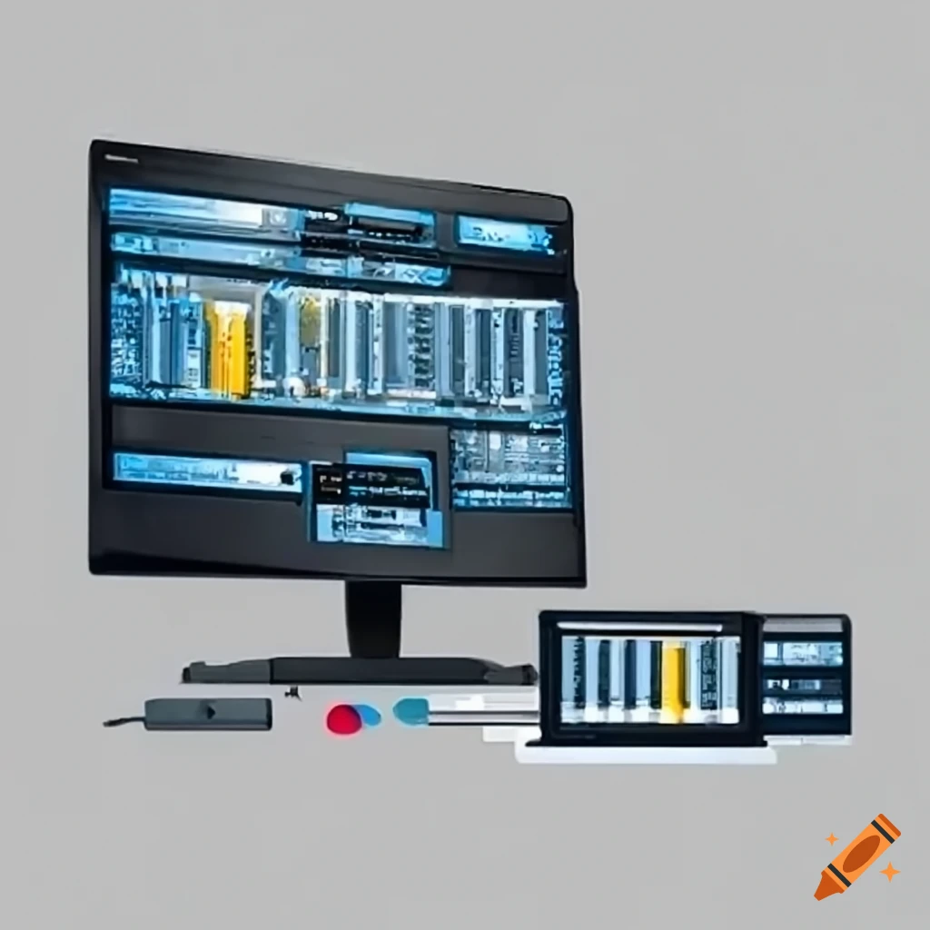 Supervision informatique on Craiyon