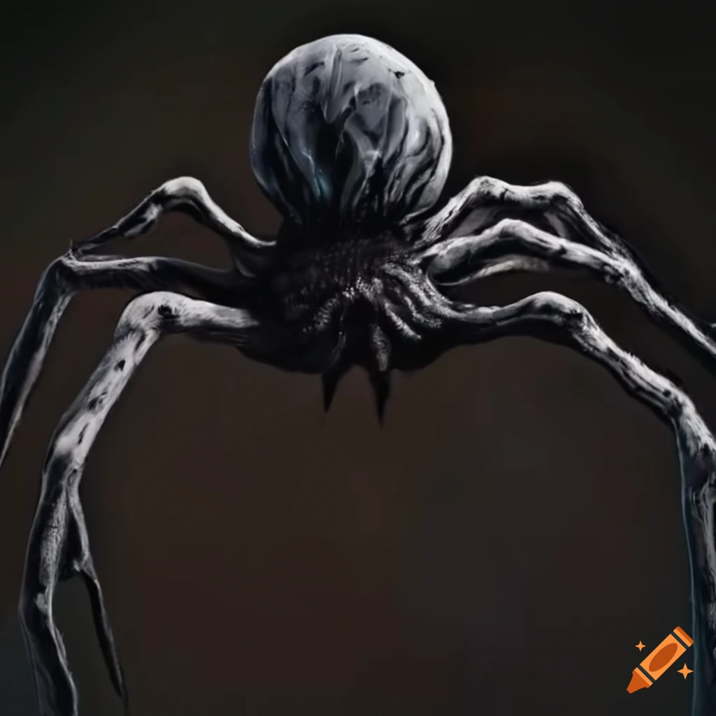 Giant spider on Craiyon