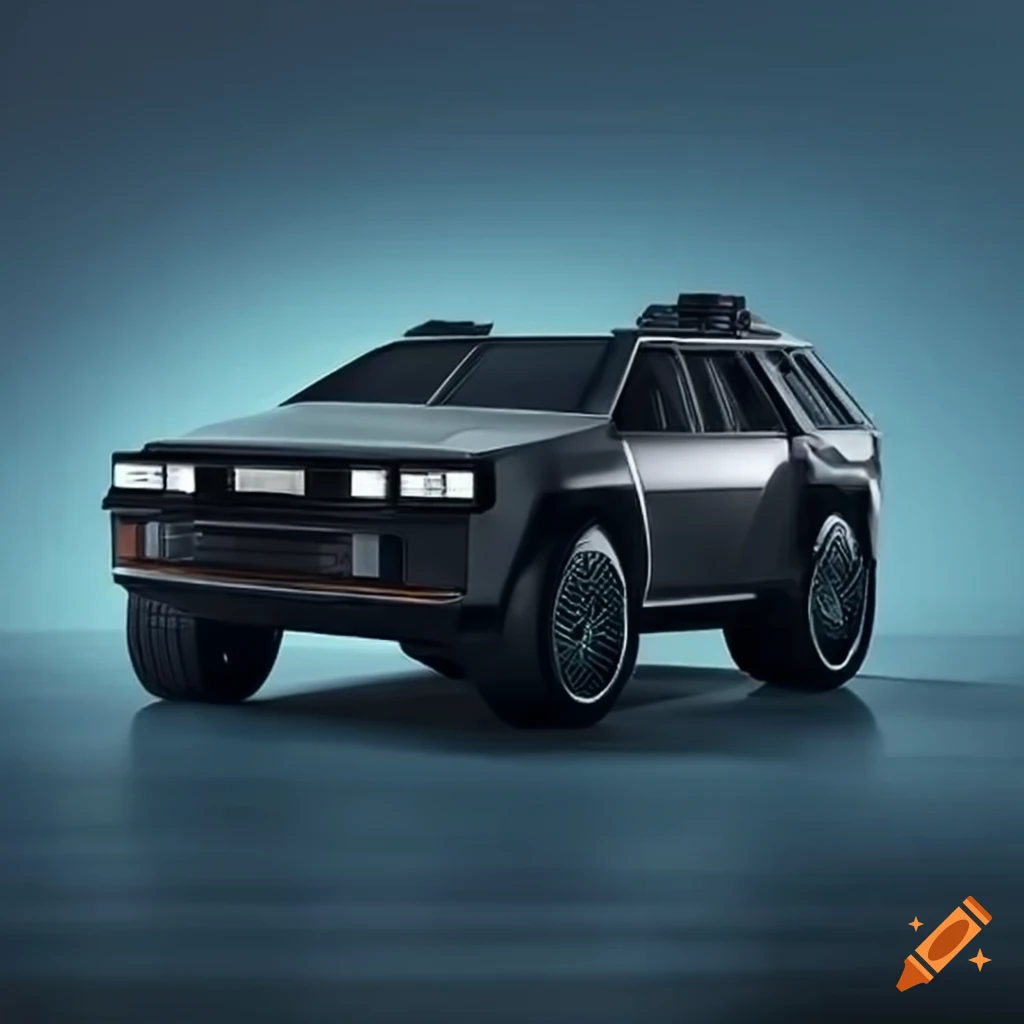 Sleek and stylish delorean suv inspired by classic design on Craiyon