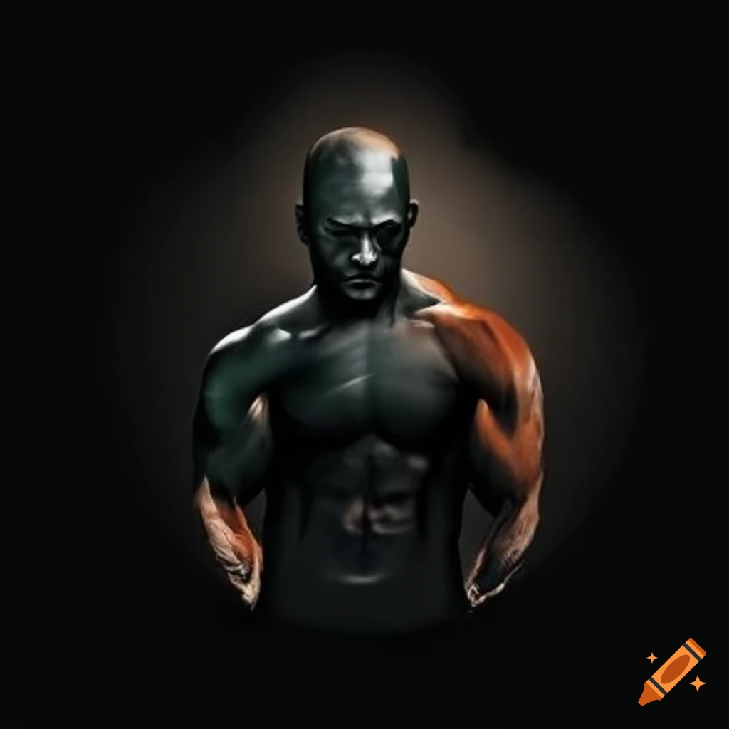 Generic gym logo on Craiyon