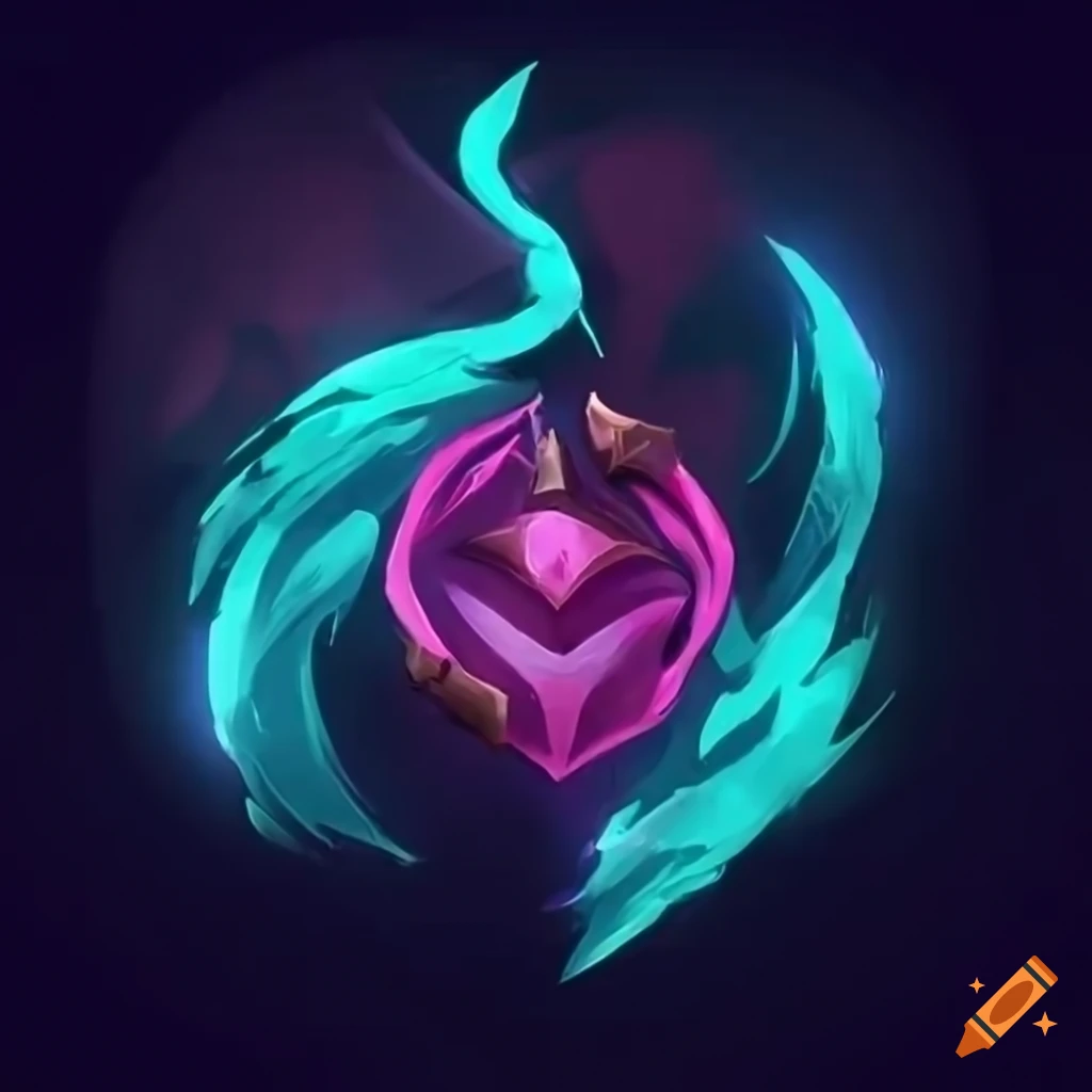 League of legends style logotype duo on Craiyon