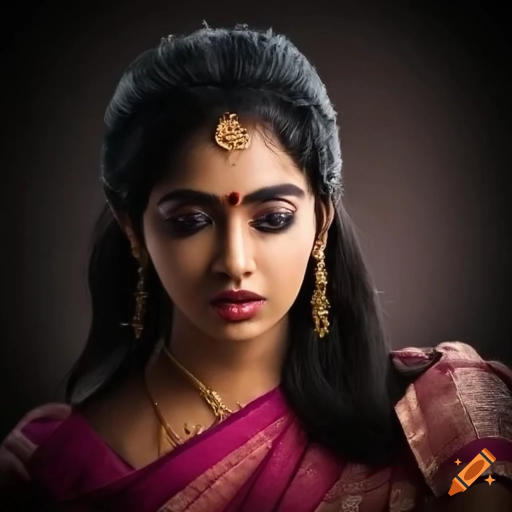 Malayali lady on Craiyon