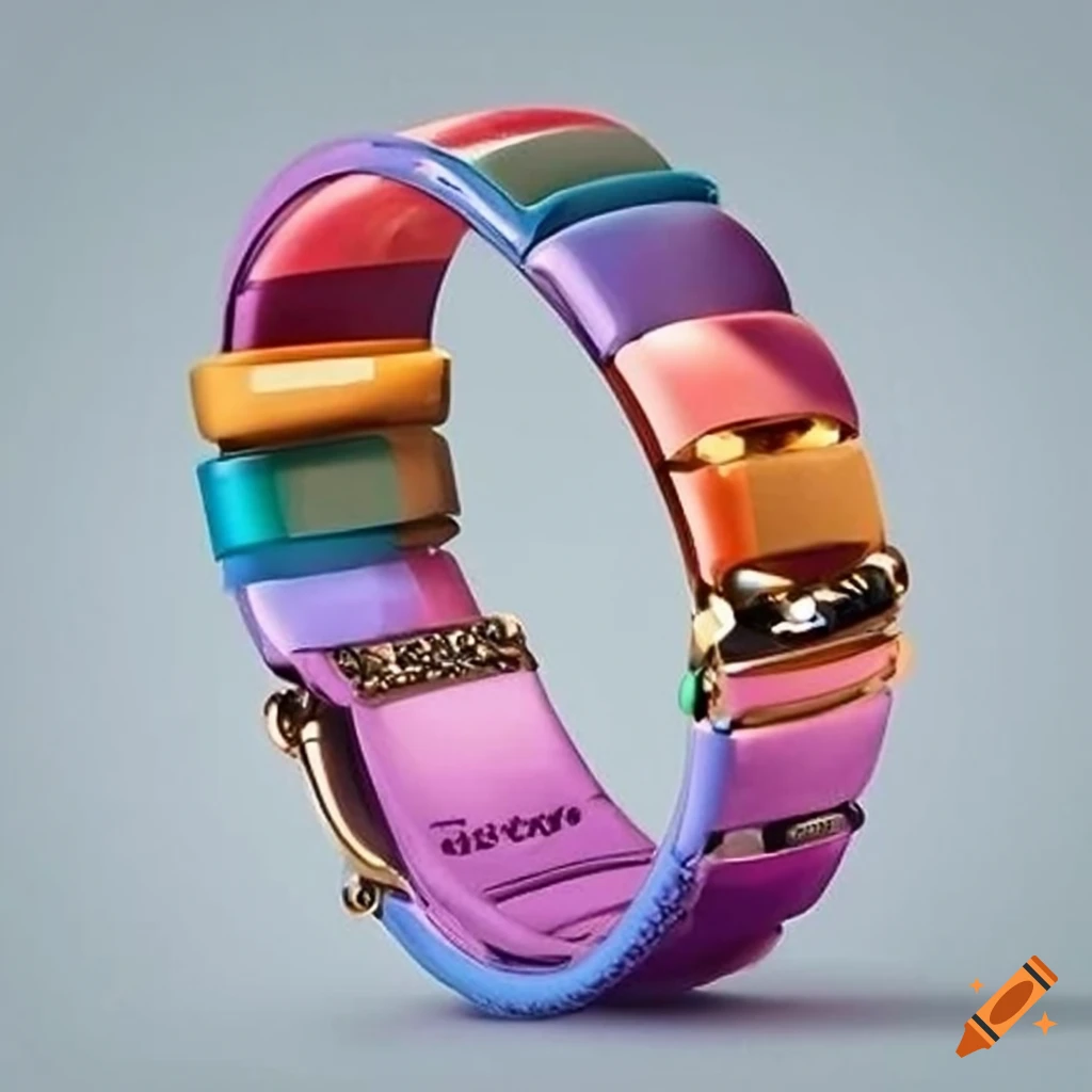 Versatile color-changing bracelet or watch band to complement any ...