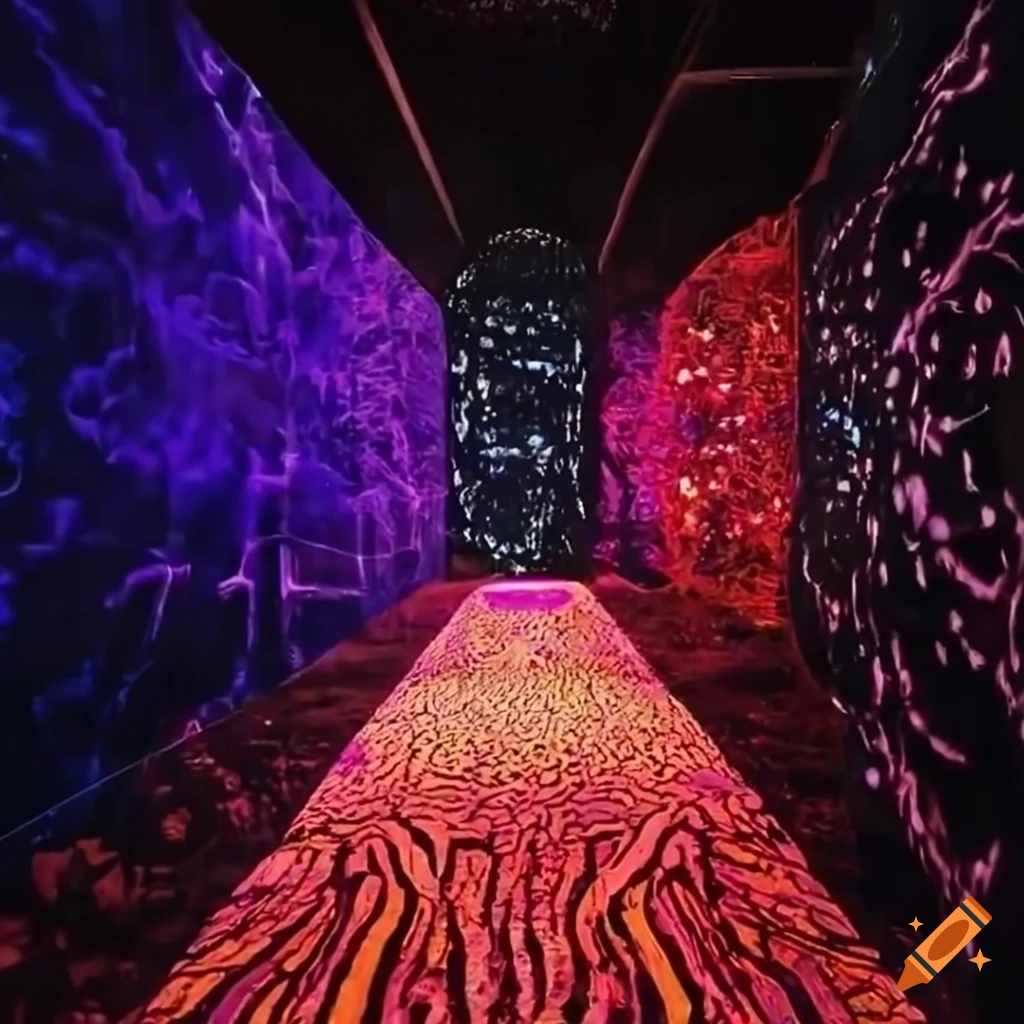 Immersive digital art installations by teamLab in Tokyo on Craiyon