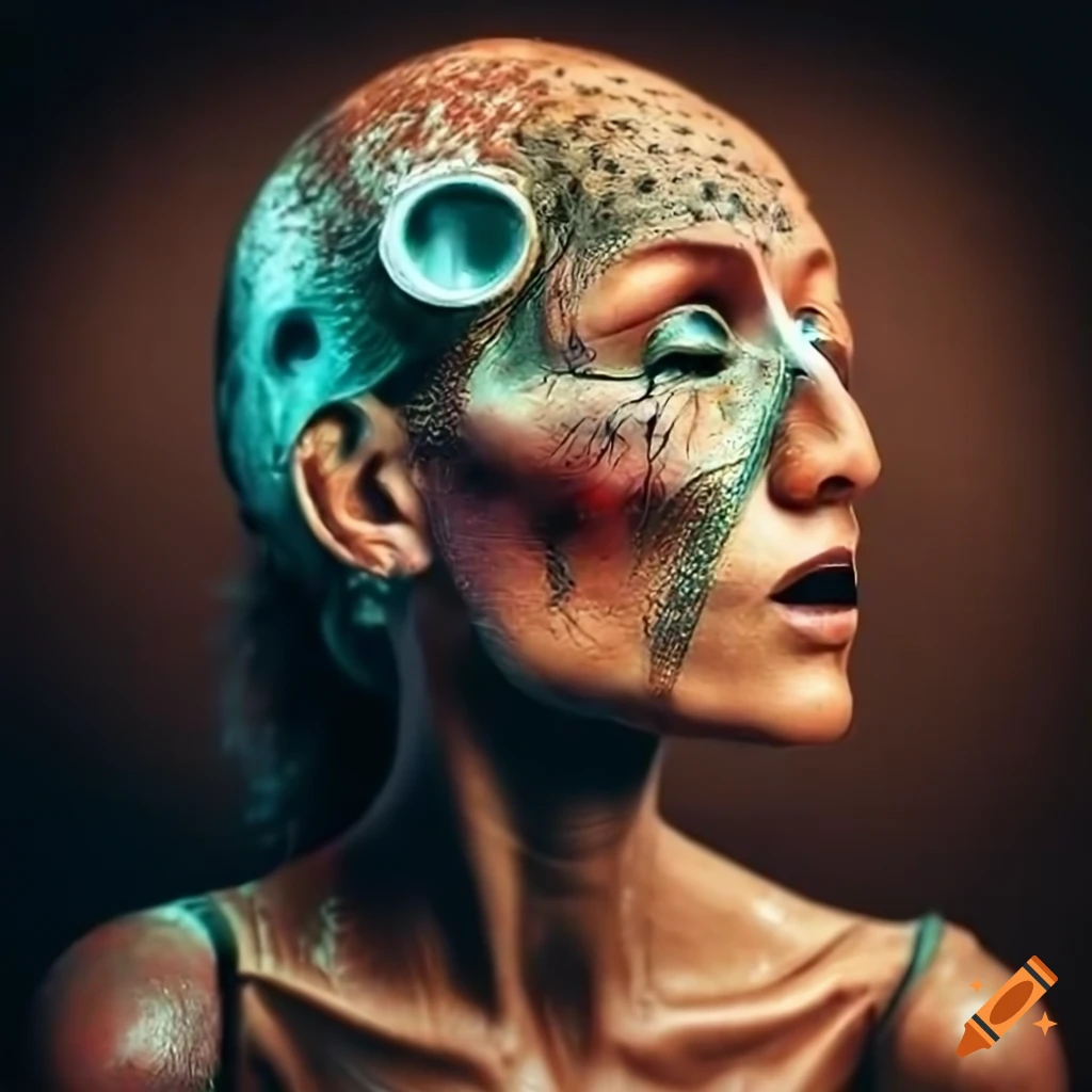 Biopunk concept art on Craiyon