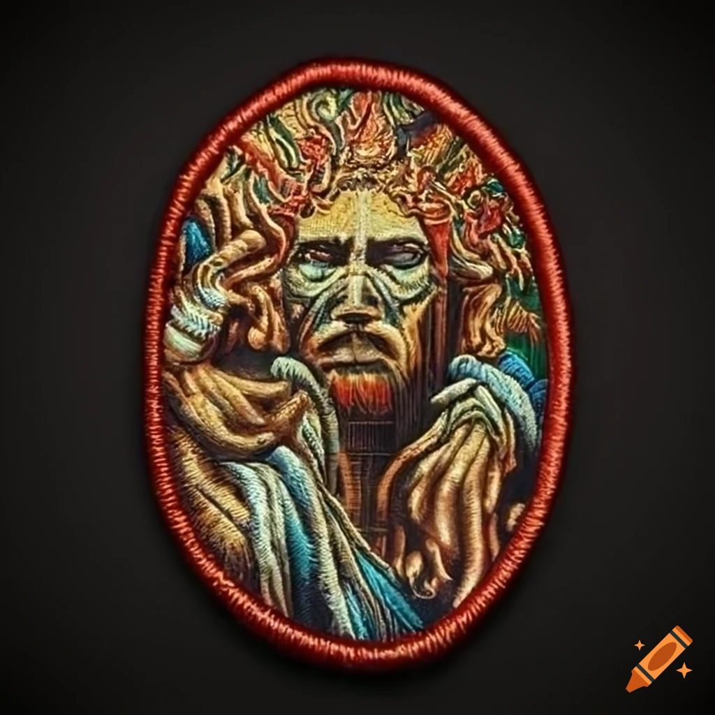 Ancient mythology patch on Craiyon