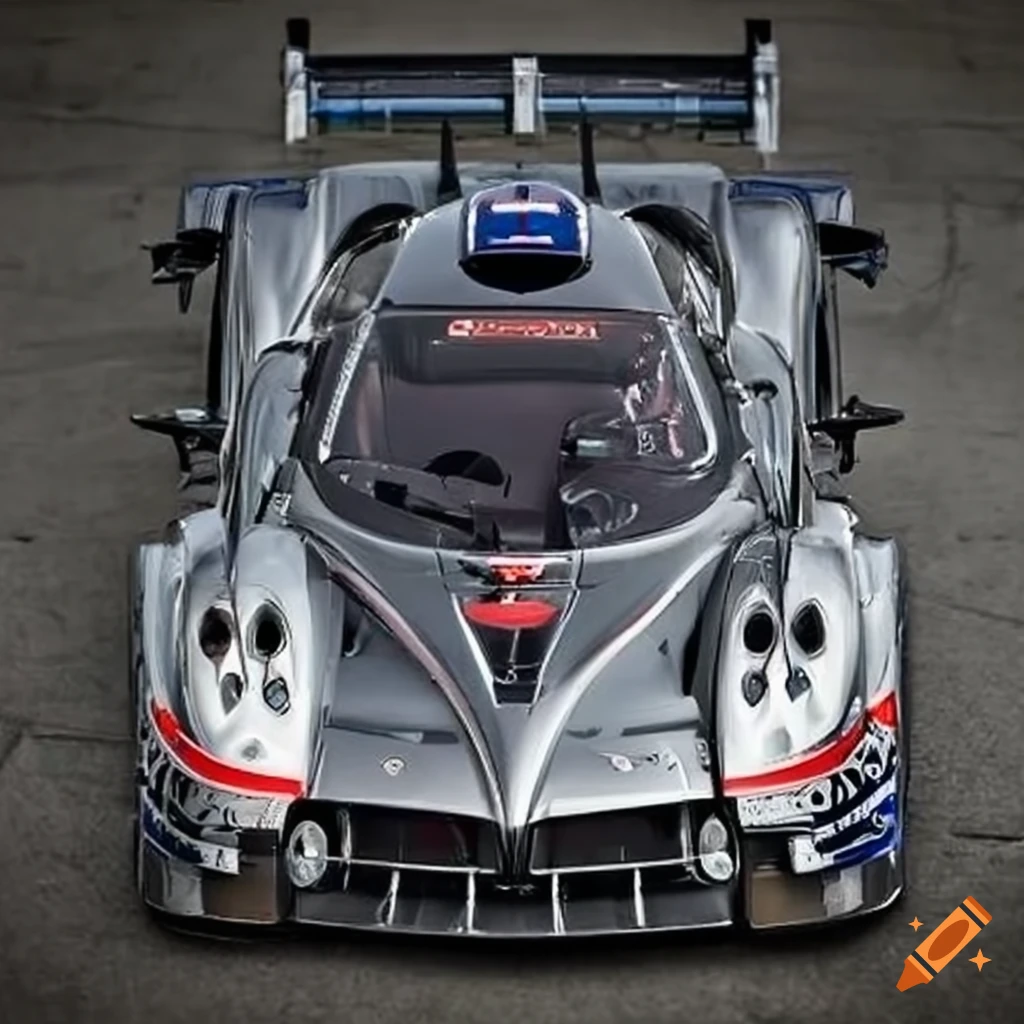 Pagani utopia dtm race car on Craiyon