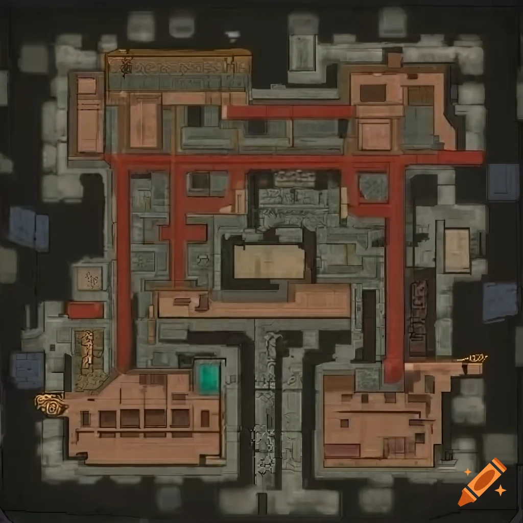 Bird's eye view of martial peak map featuring Wu Lian Dianfeng and High ...