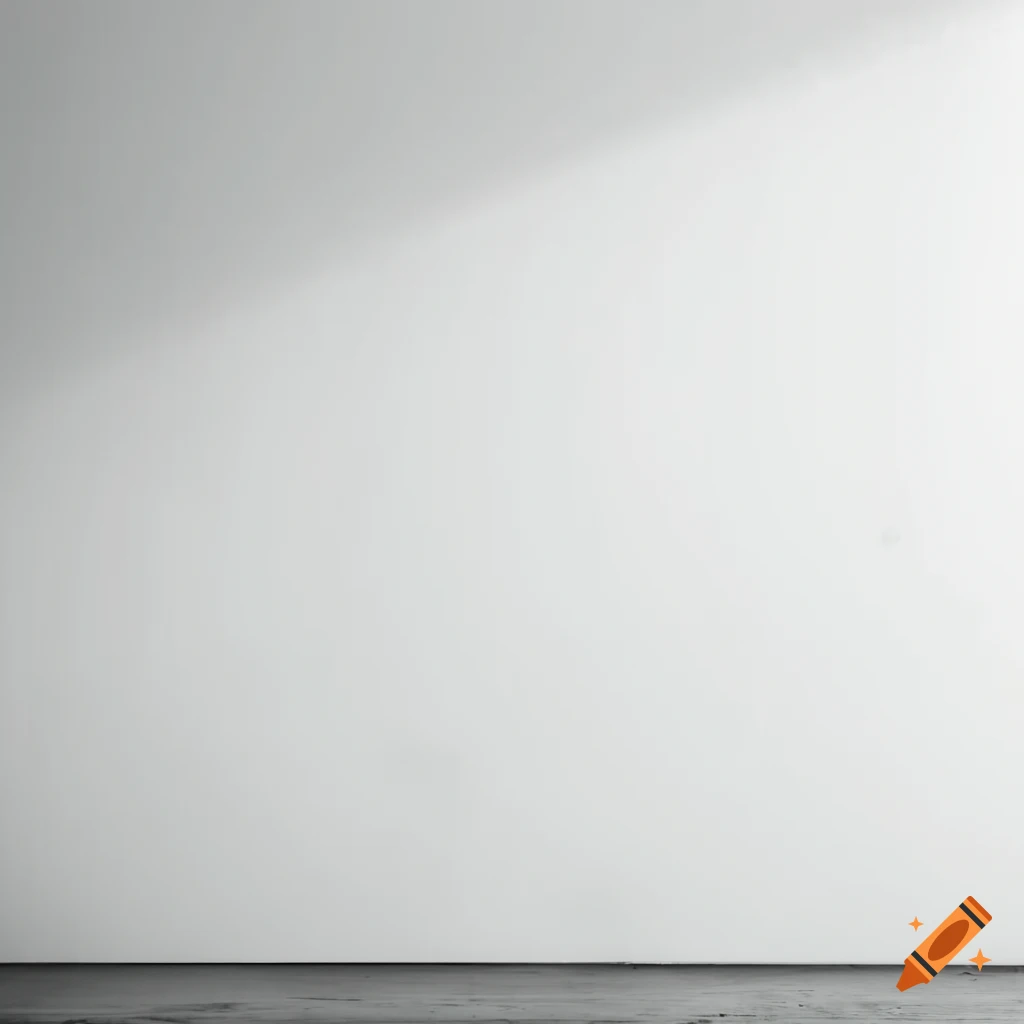 Plain white wall background on Craiyon