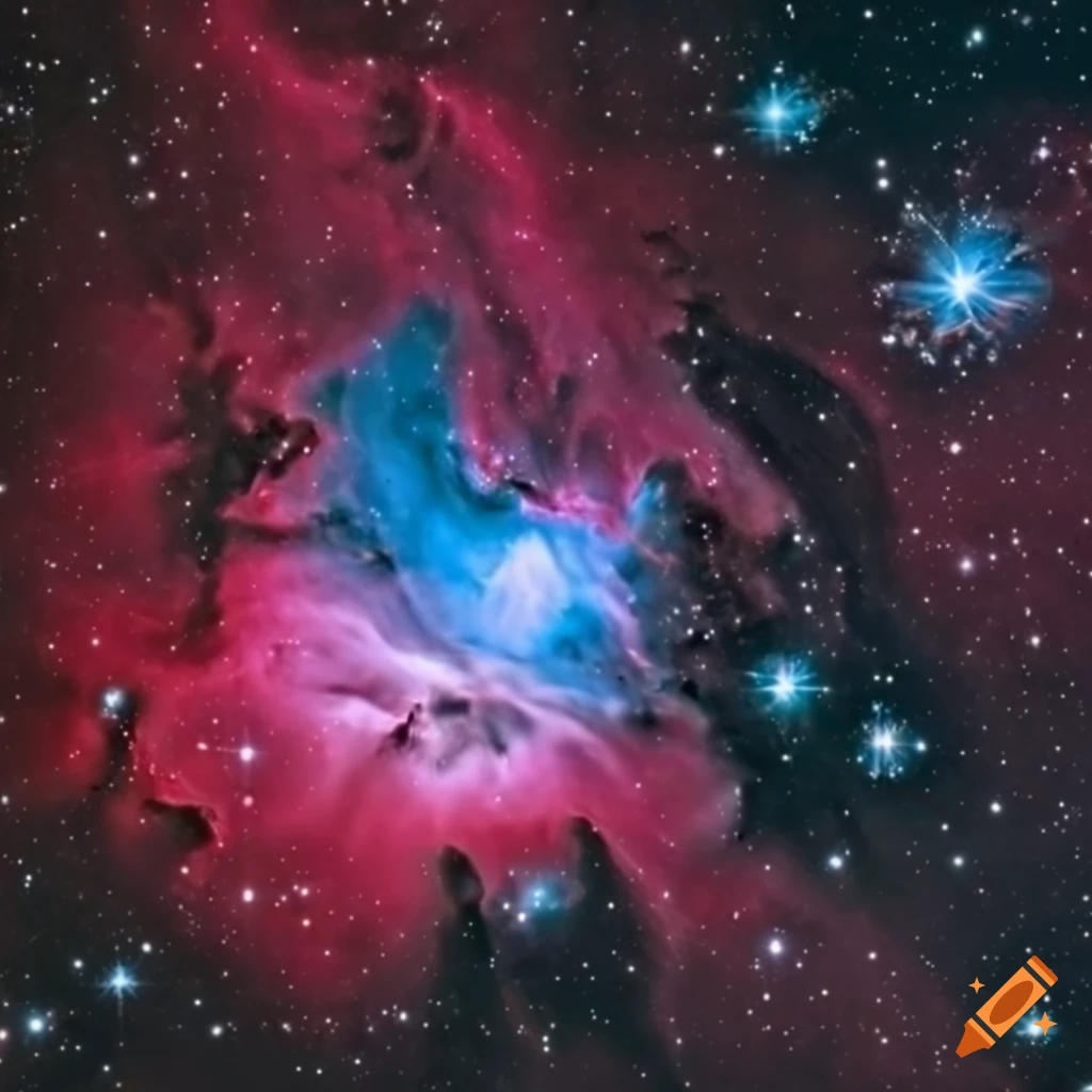 Eagle nebula on Craiyon