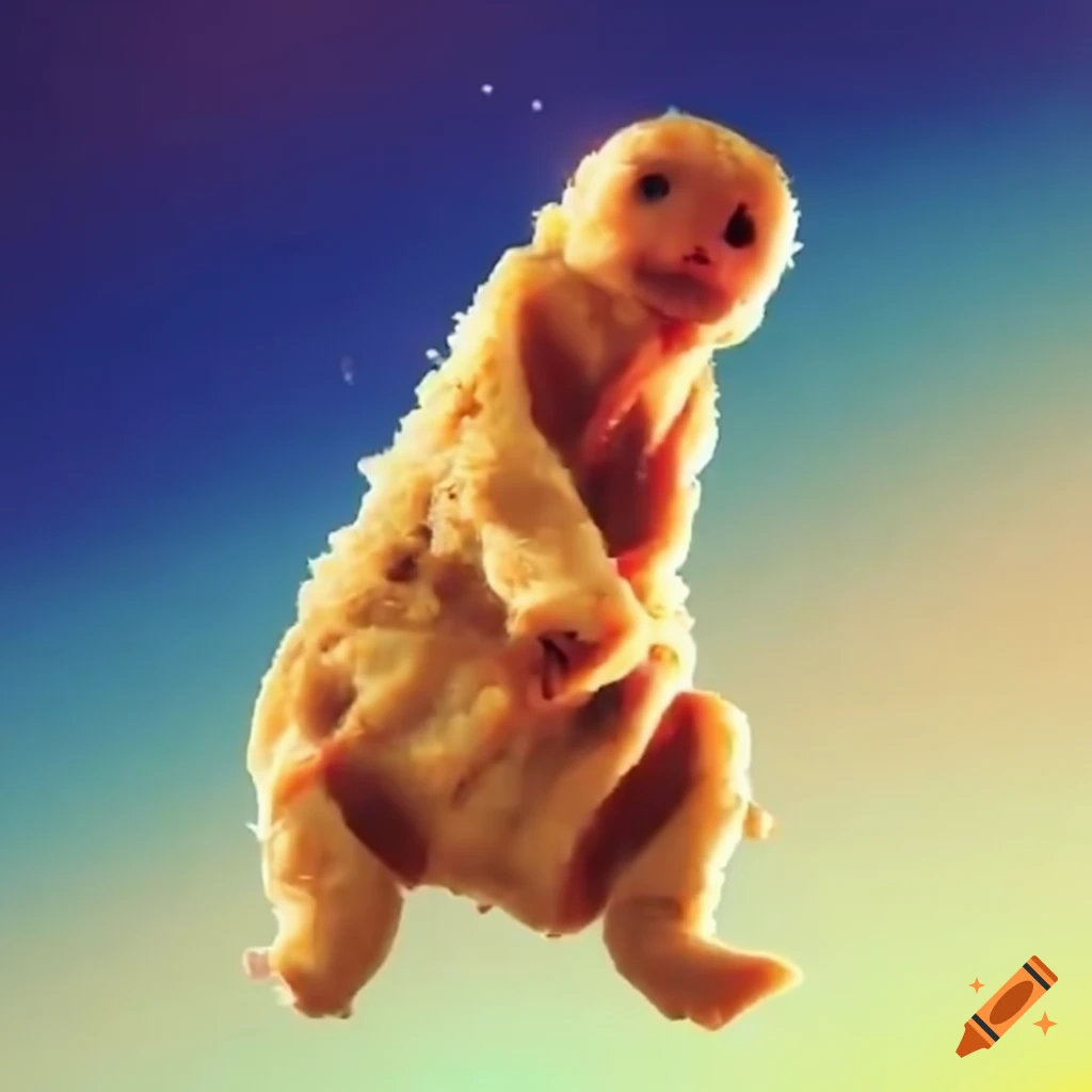 Person performing a backflip in a japanese style on Craiyon