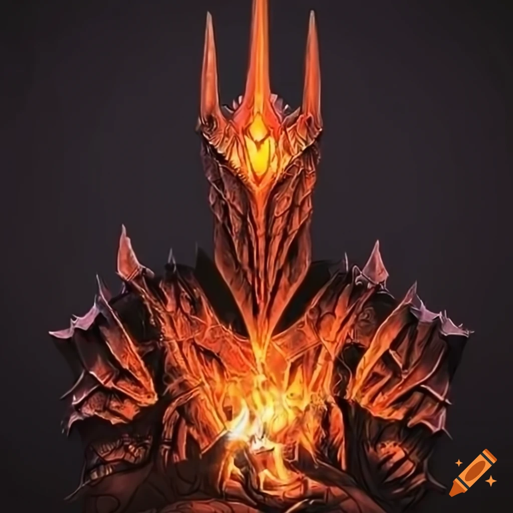 Sauron on Craiyon