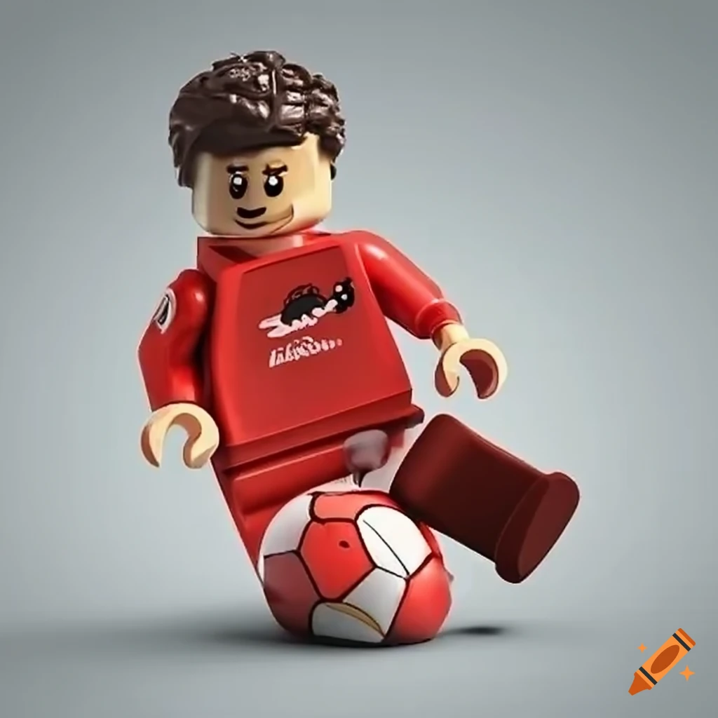 Aberdeen football player lego on Craiyon
