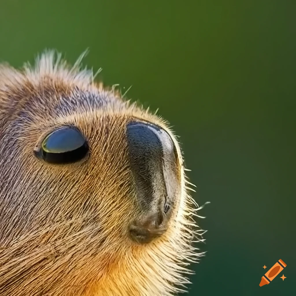 Chimera creature combining a bee and a capybara on Craiyon
