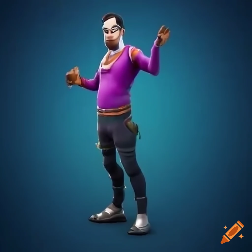 Ricky Berwick Fortnite skin on Craiyon