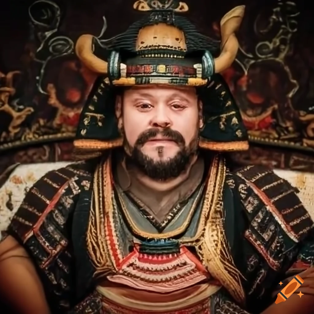 Satirical representation of shogunate seth rogan on Craiyon