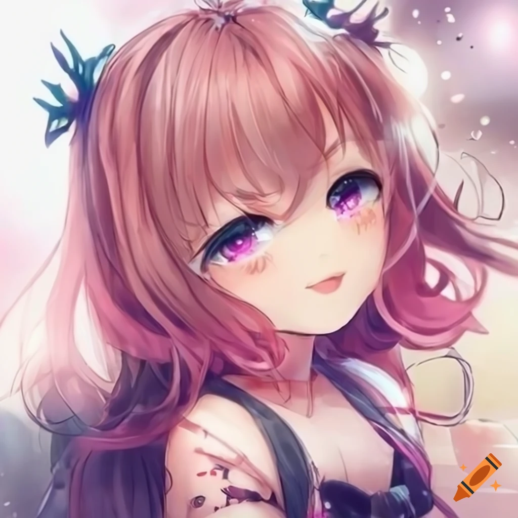 Cute ai girl on Craiyon