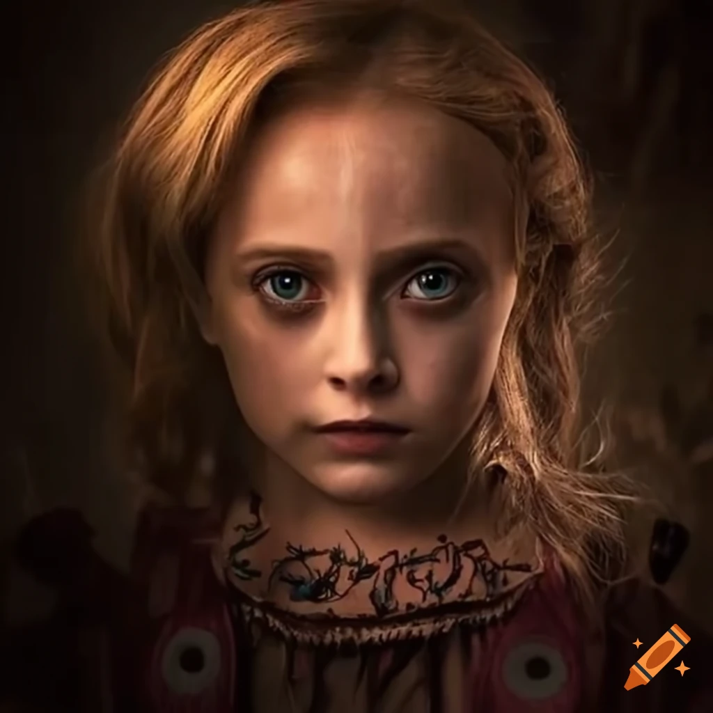 Poster for alice in wonderland horror film with haunting soundtrack and ...