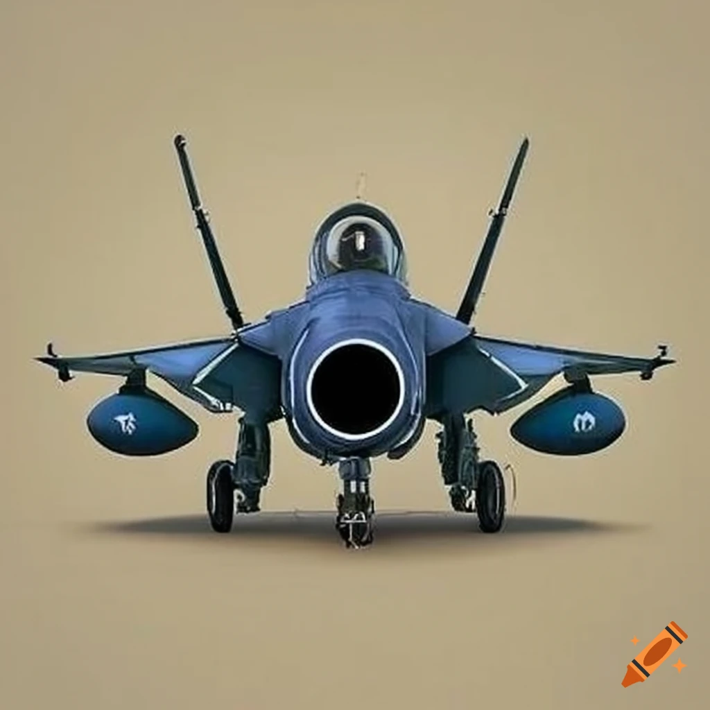 Unique older jet fighter aircraft on Craiyon