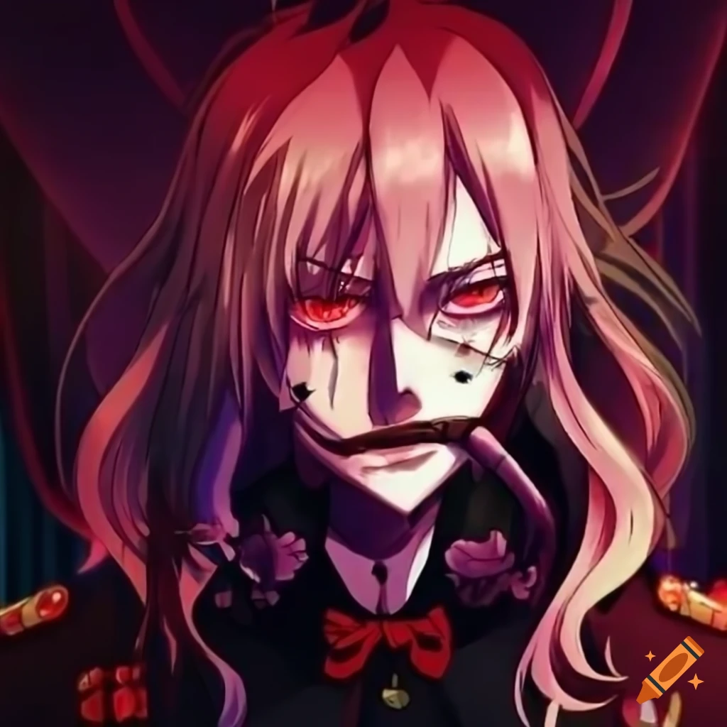 Anime villain character from poland on Craiyon