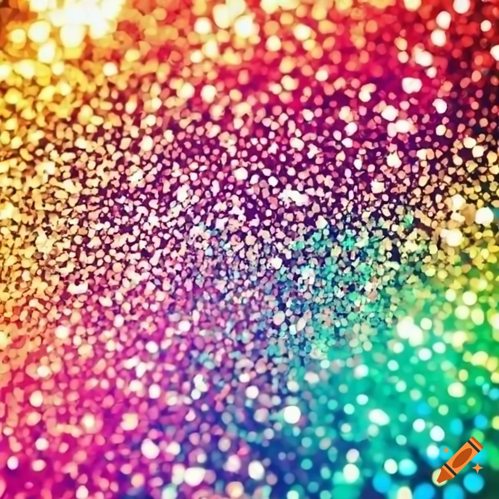Colorful glitter card design on Craiyon