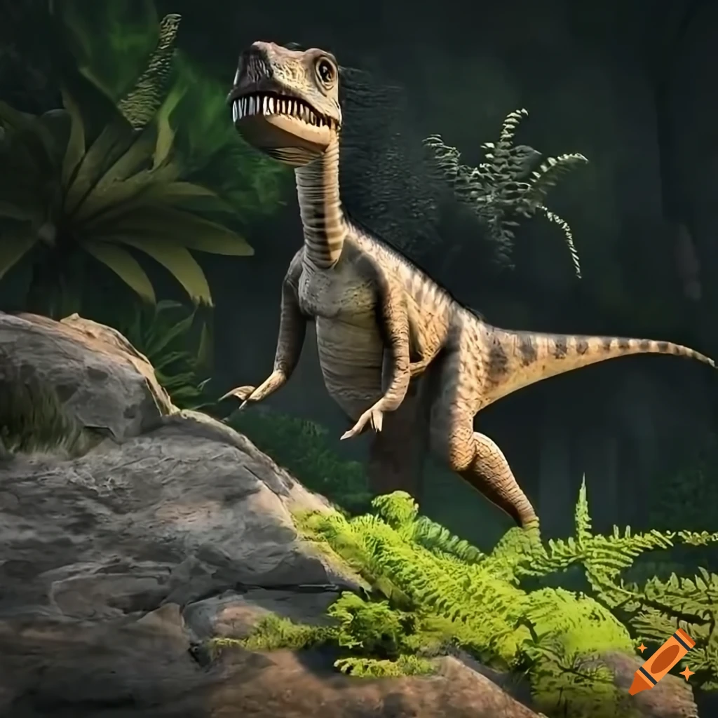 Pachycephalosaurus dinosaurs walking along a rocky outcrop on Craiyon