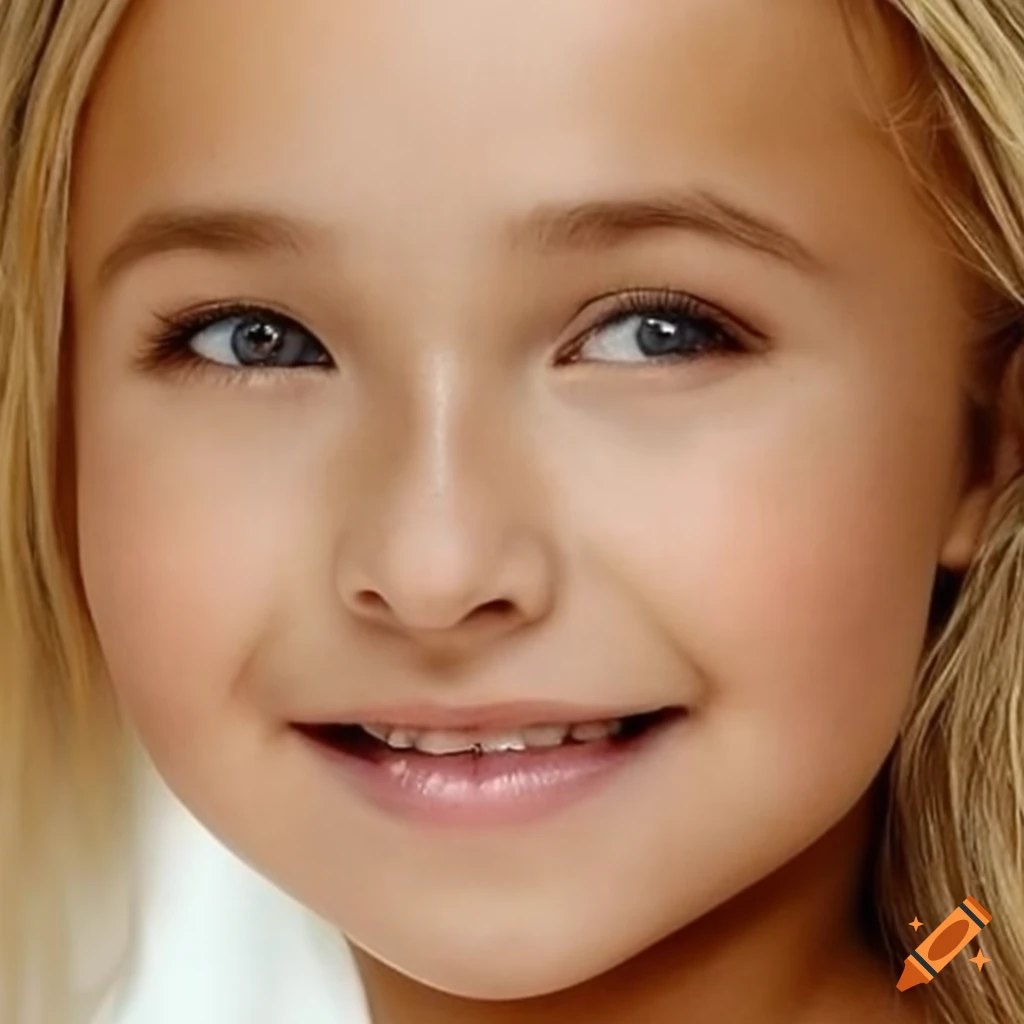 Young hayden panettierre at eight years old on Craiyon
