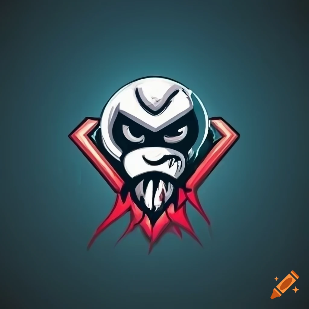 Esport logo showing two players on Craiyon