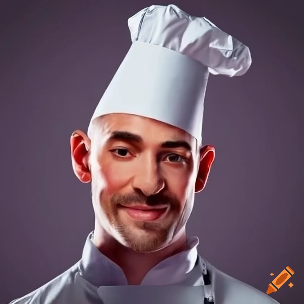 Male chef on Craiyon