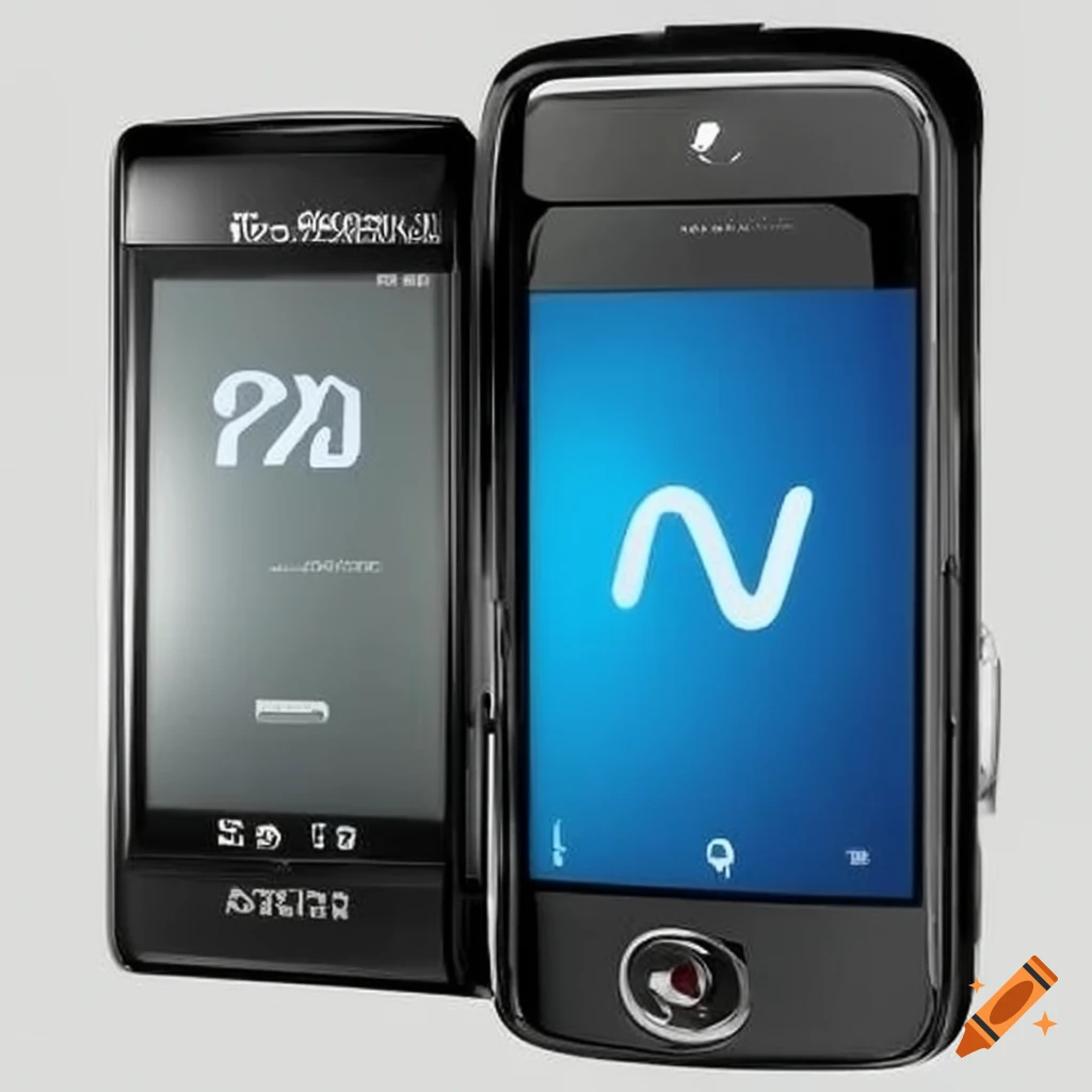 Tech connect cell-phone logo on Craiyon