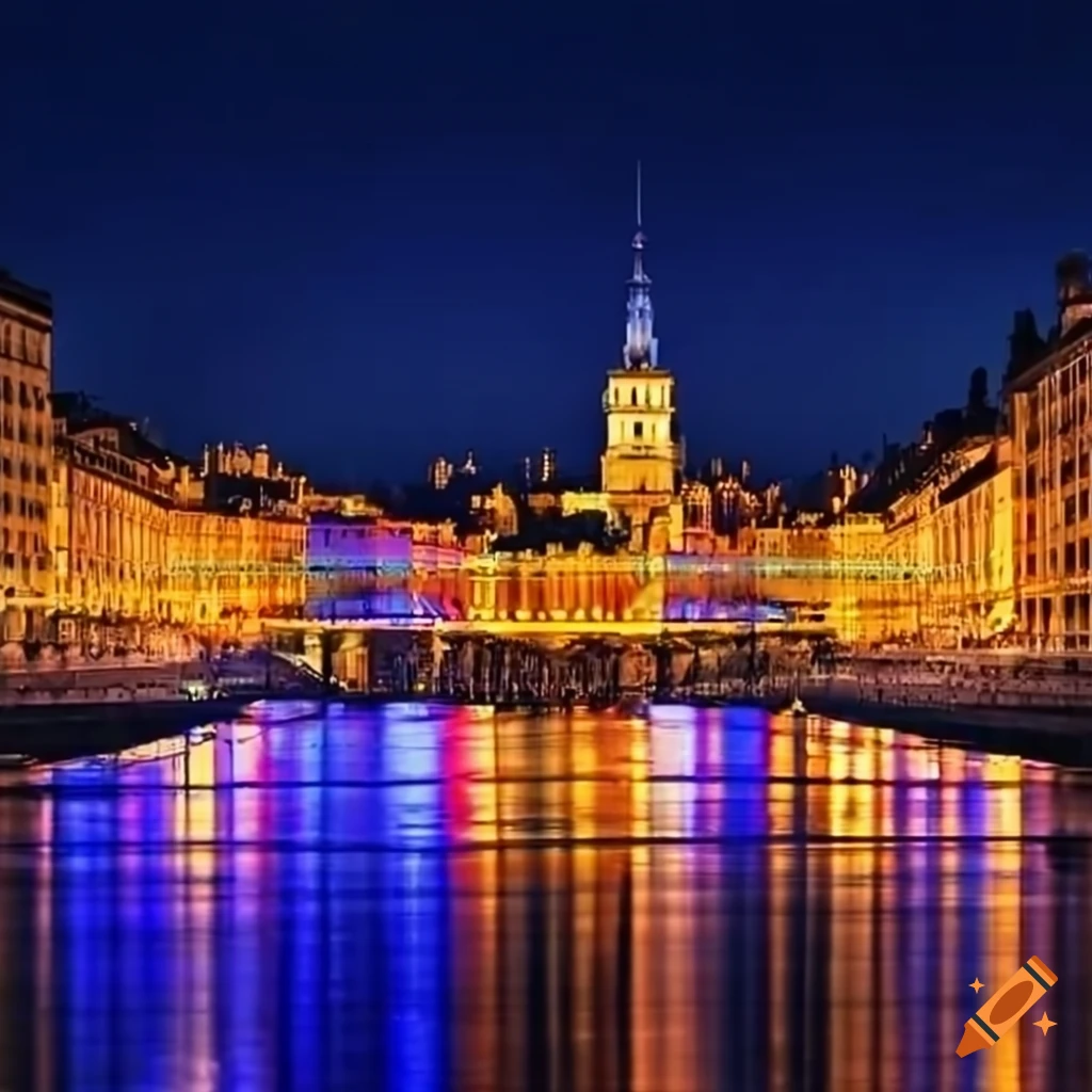 Lyon lumi?re on Craiyon