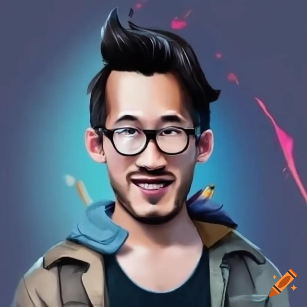 Famous youtuber markiplier on Craiyon