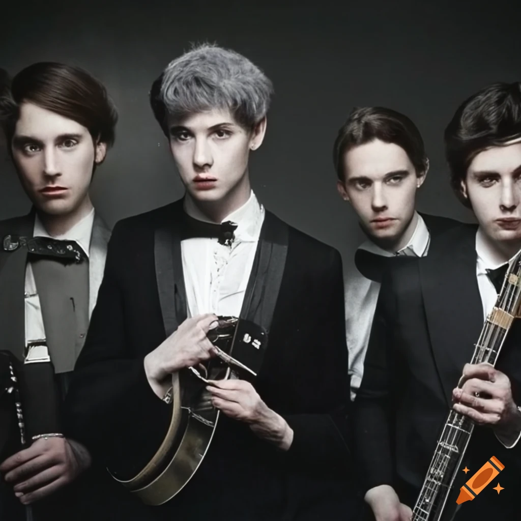 Band picture from the twenties on Craiyon