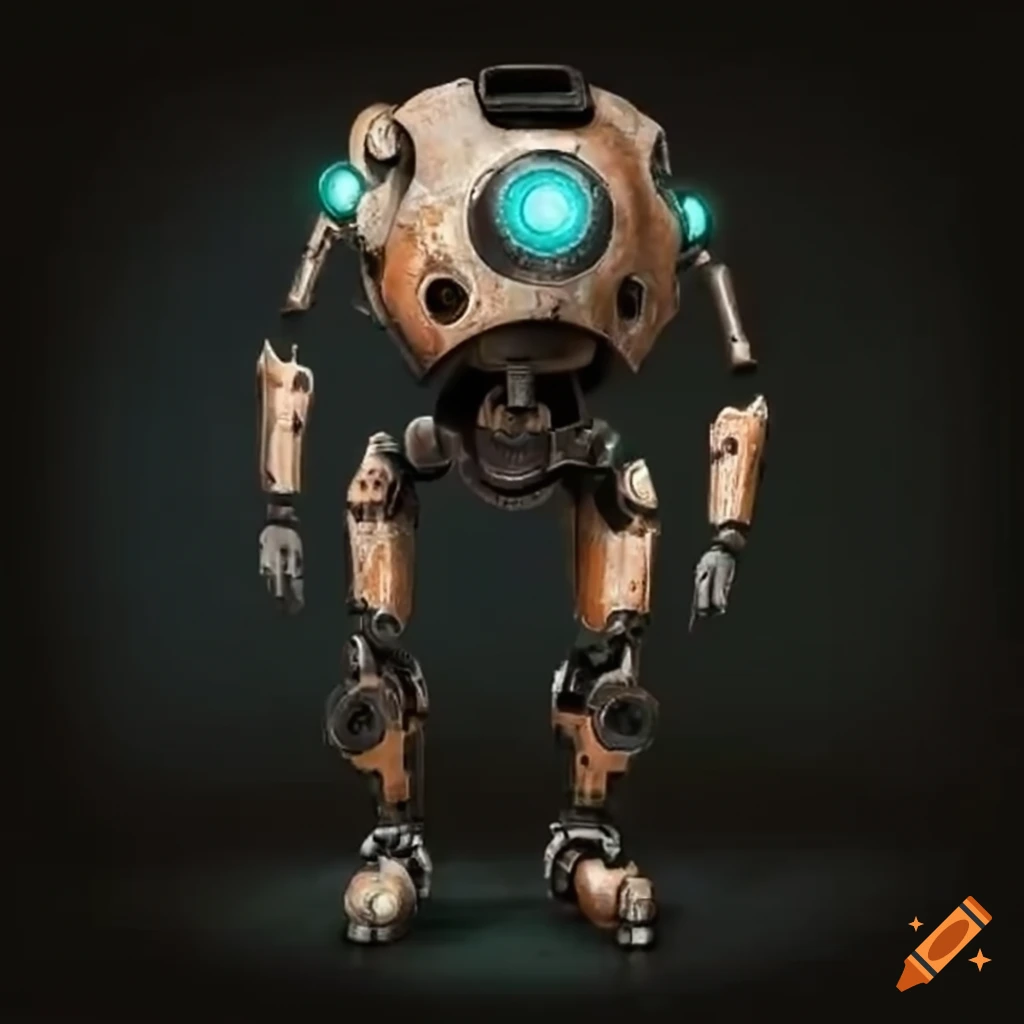 Robot portal atlas fallout eyebot on Craiyon
