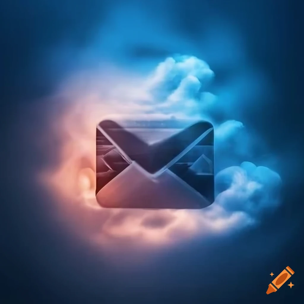 Government mail icon protected by circuit and ai quality on Craiyon