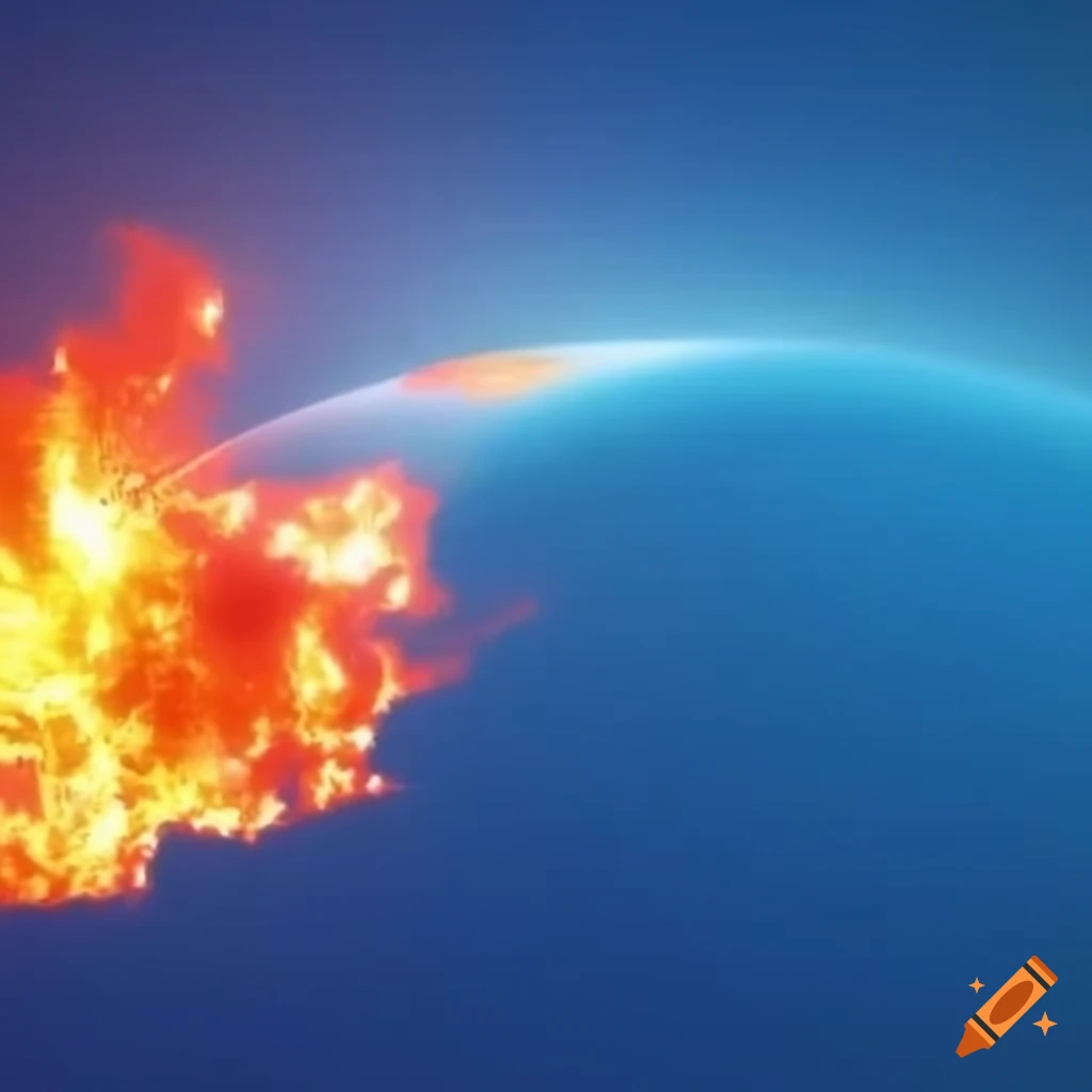 Fireball xl5 in windows xp wallpaper style on Craiyon