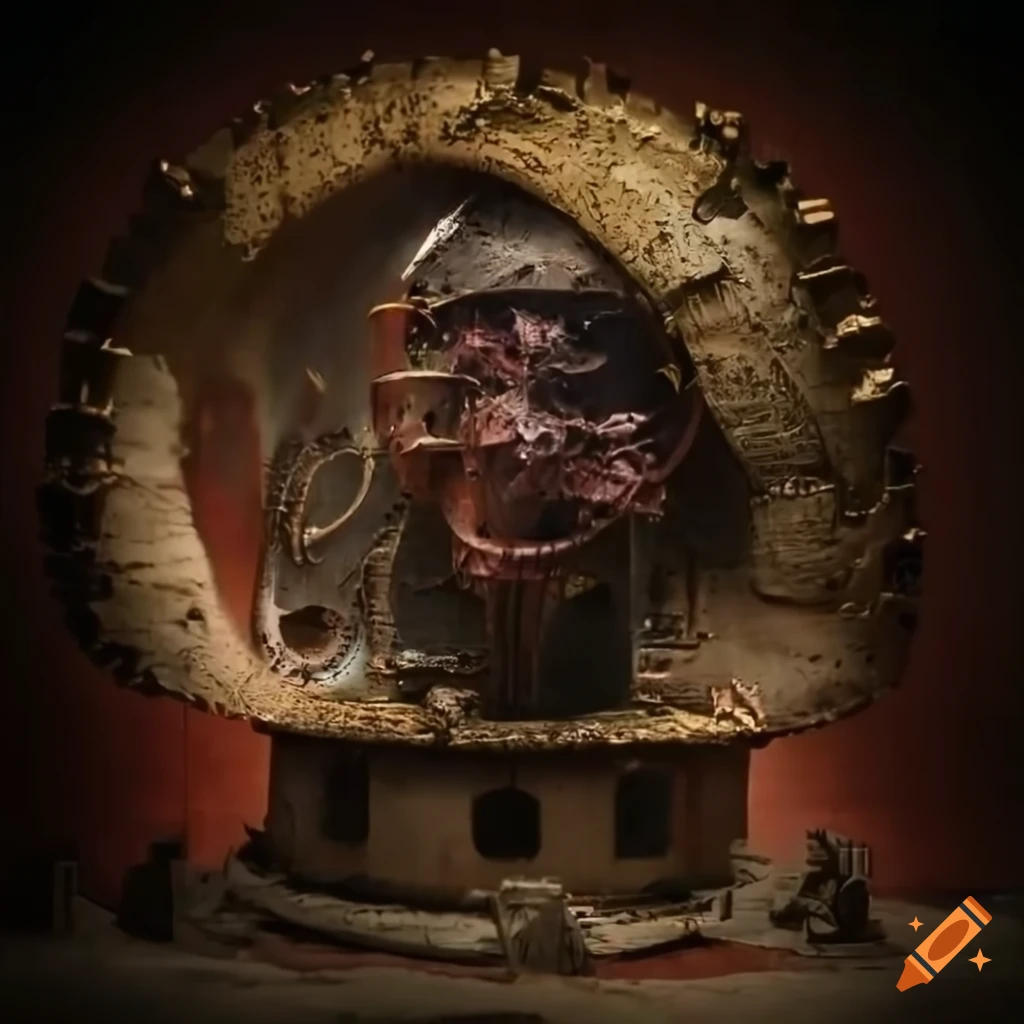 Lush and vibrant outside with a dead and decaying inside in a ...